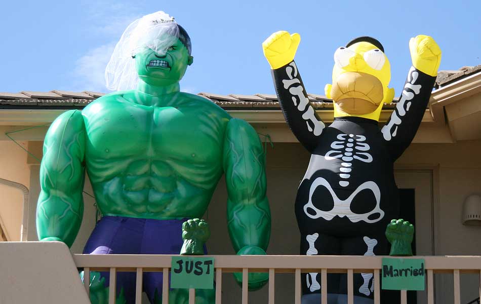Hulk Gets Married To Homer Simpson D OH Hulk Gets Married To Homer Simpson D OH